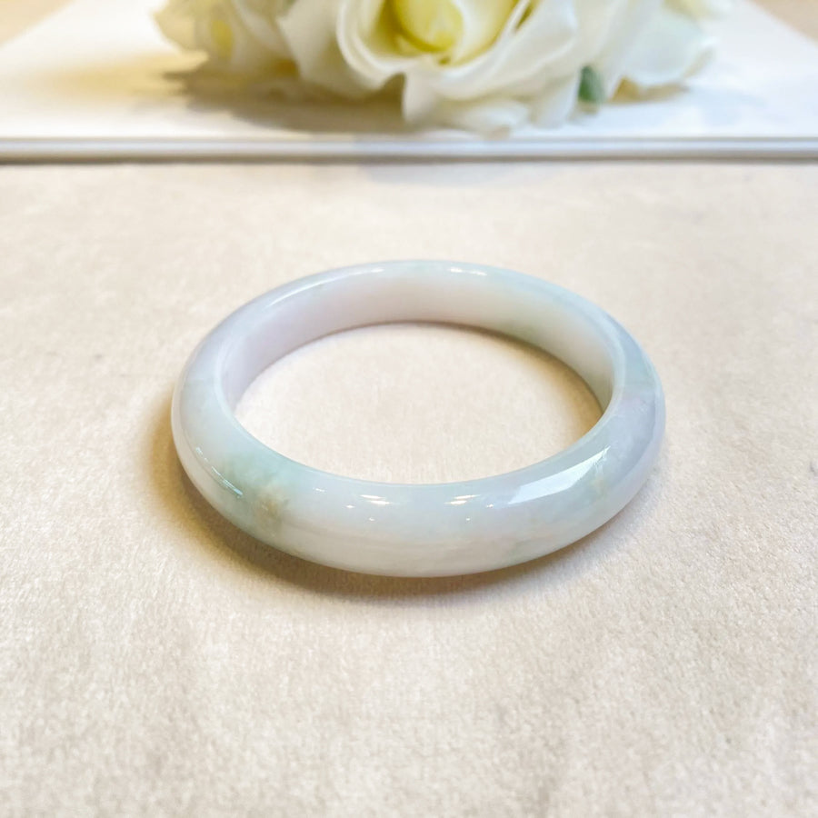 55.6mm Natural Jadeite Real Jade Bangle - Type-A Jade – Gransky Jewellery